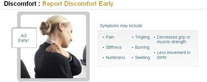 Report Discomfort Early